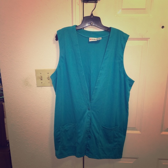 Units | Jackets & Coats | Turquoise Vest | Poshmark